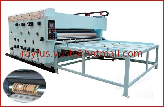 Chain type Flexo Printer Die-cutter, Flexo Printing + Rotary Die ...