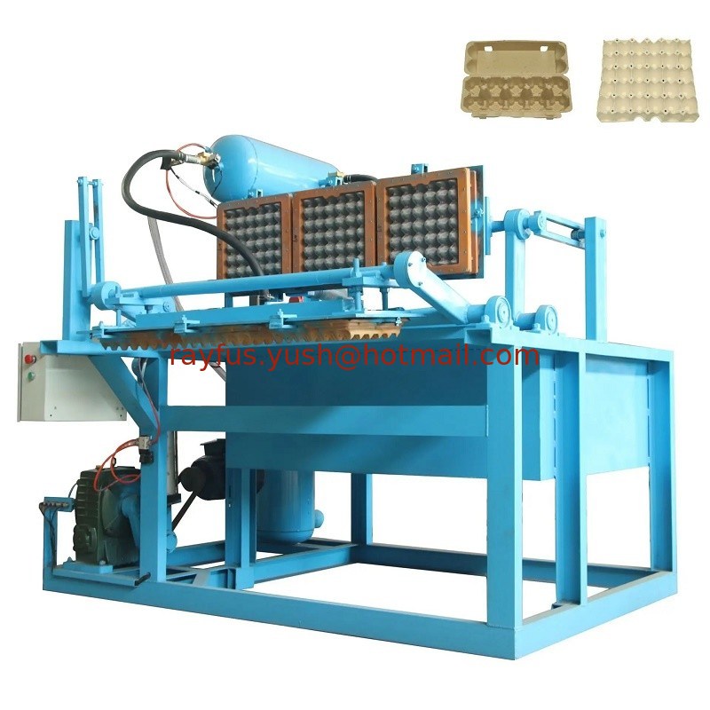 Paper Egg Tray Molding Machine, Paper Egg Tray Forming Machine, Egg ...