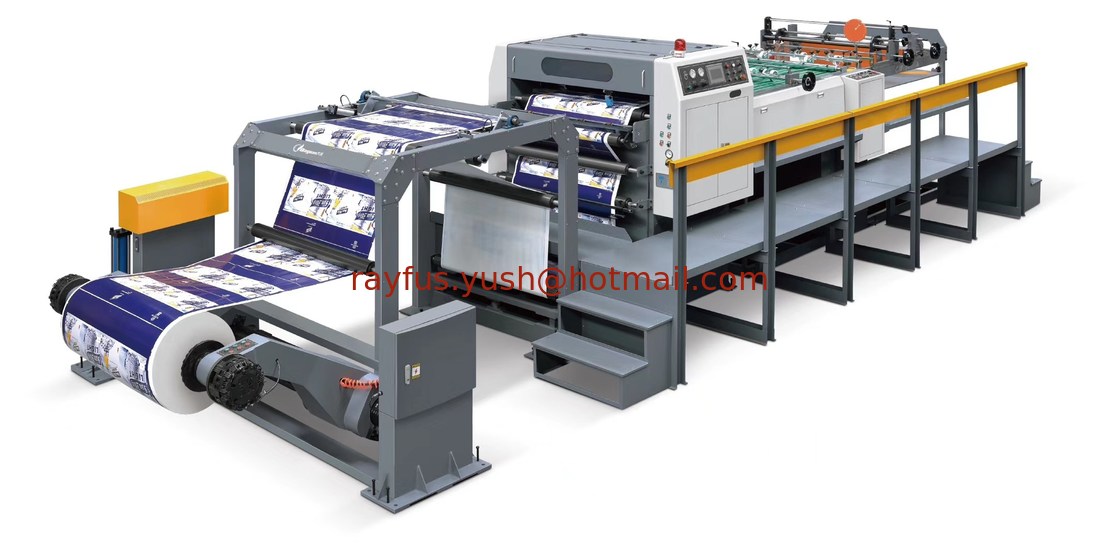 Automatic High-speed Paper Roll Sheeter Stacker, Paper Reel to Sheet ...