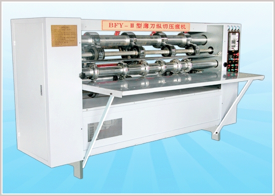 Thin Blade Slitter Scorer, Rotary Slitting + Scoring, Auto Feeder or ...