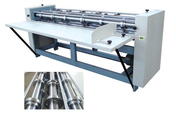 Six Shaft Slitting Creasing Machine, Rotary Slitting + Creasing