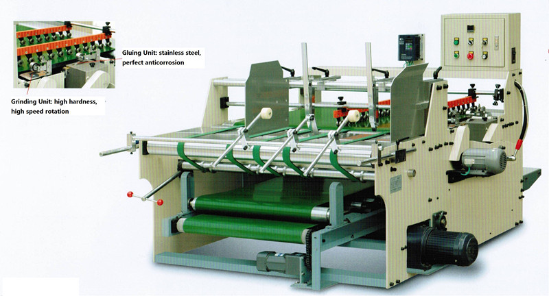 Non-standard Carton Box Folding Gluing Machine, Corrugated Carton or ...